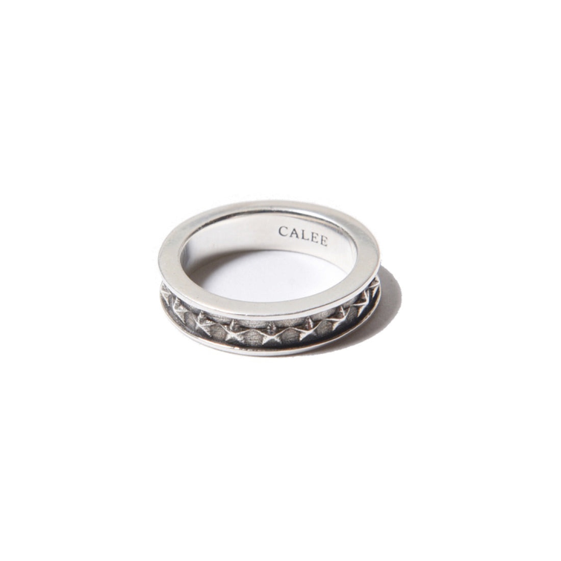 SILVER STAR NARROW RING – CALEE ONLINE STORE