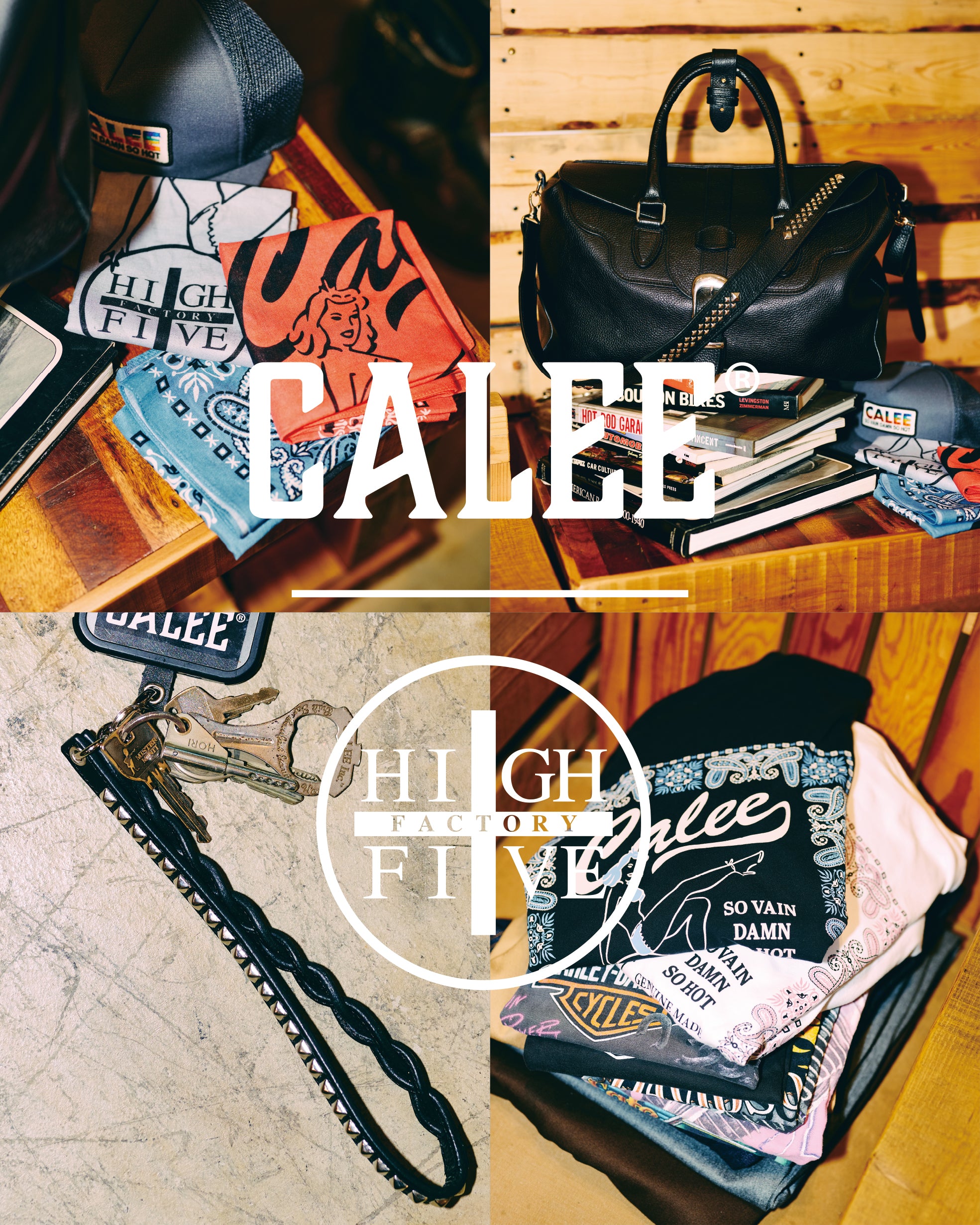 ×HIGH FIVE FACTORY 先行販売(POP UP STORE)についてのご案内 – CALEE ONLINE STORE
